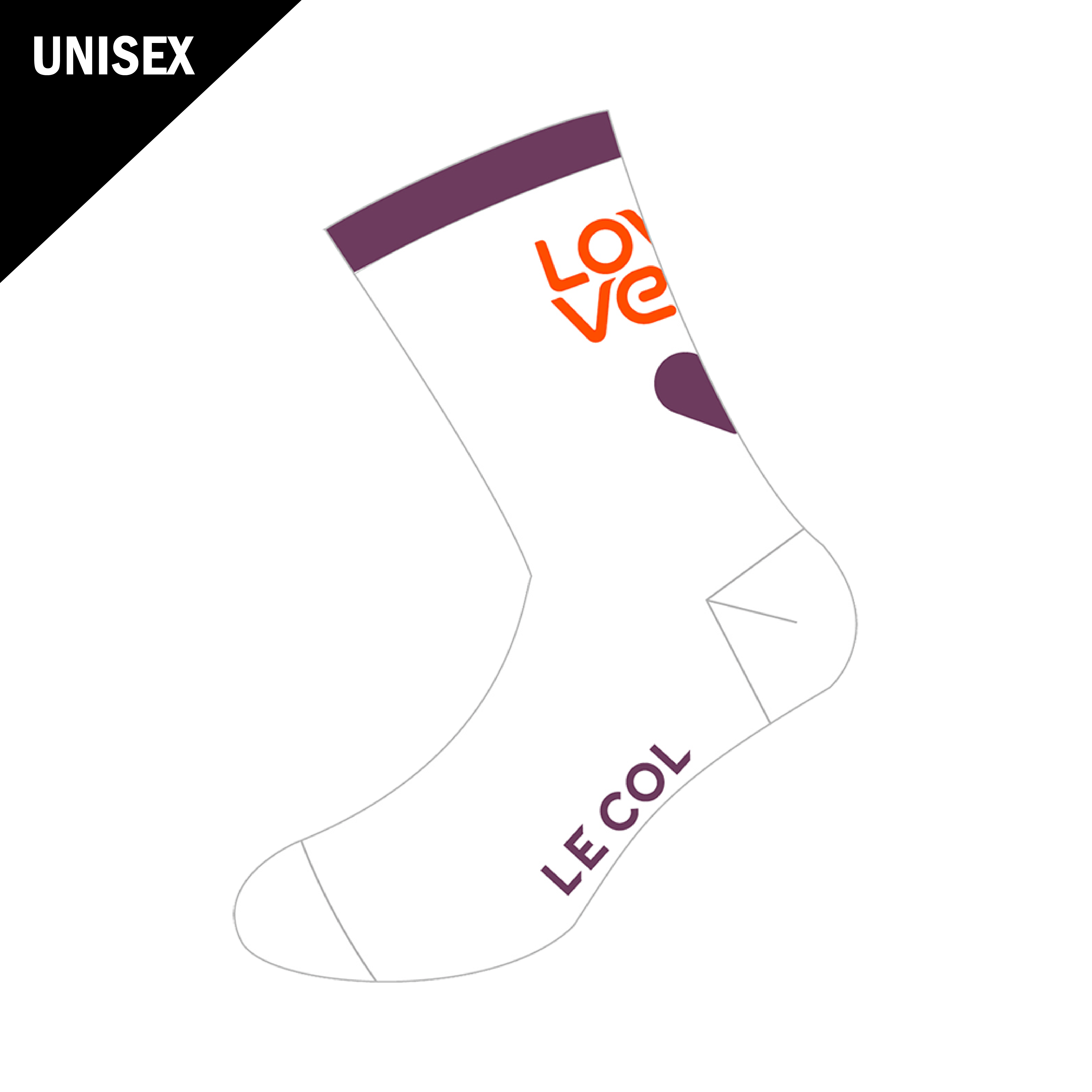 Le Col | Love Velo Socks – LeColCustom